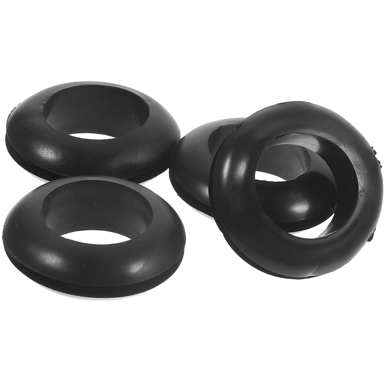 Raindrops black rubber grommet kit Rubber Black 4pcs - Walmart.com