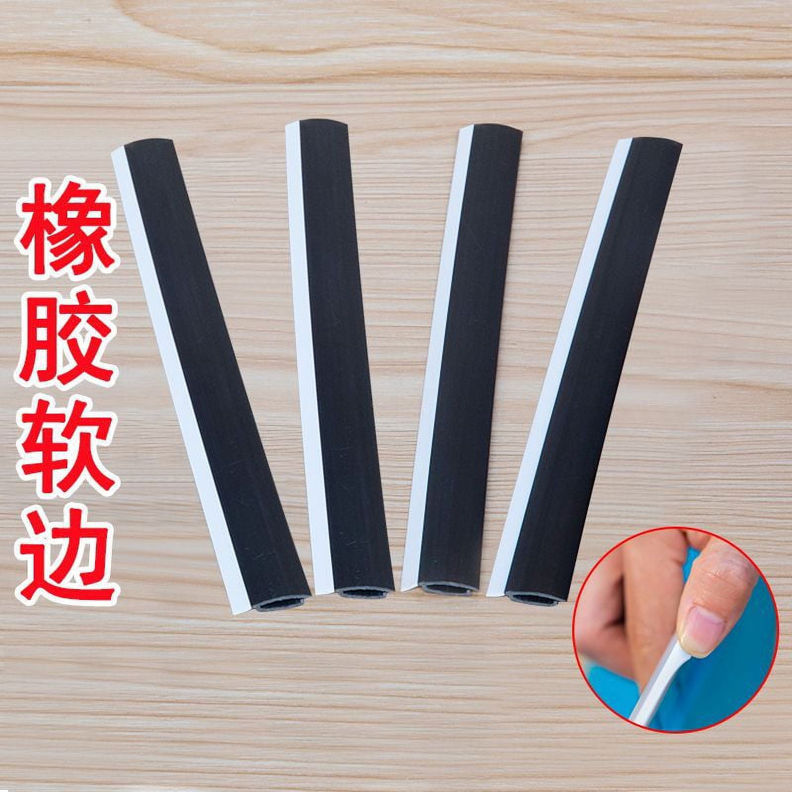 4pcs Rubber Strip Replacement Dustpan Rubber Edge Dustpan Lip ...