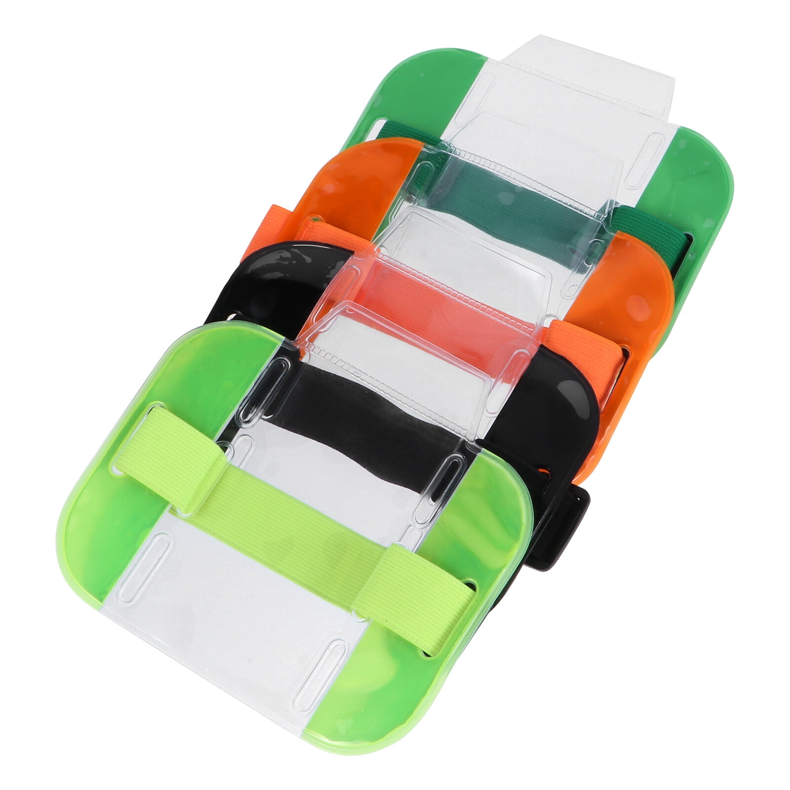 4pcs Safe Arm Badge Holder for ID Cards with Sturdy Protective Cover ...