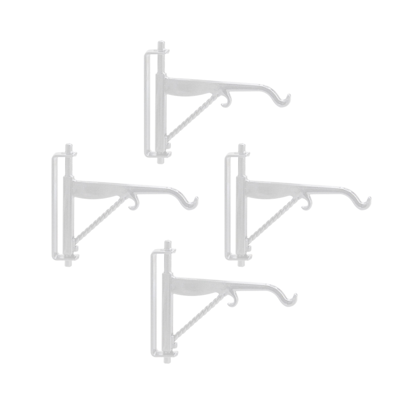 4pcs Scale Model Hangers Metal Plant Brackets Miniature Room Scene ...