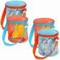 4pcs Sea Shell Bags for Beach Mesh Seashell Holder,Shelling Collecting ...