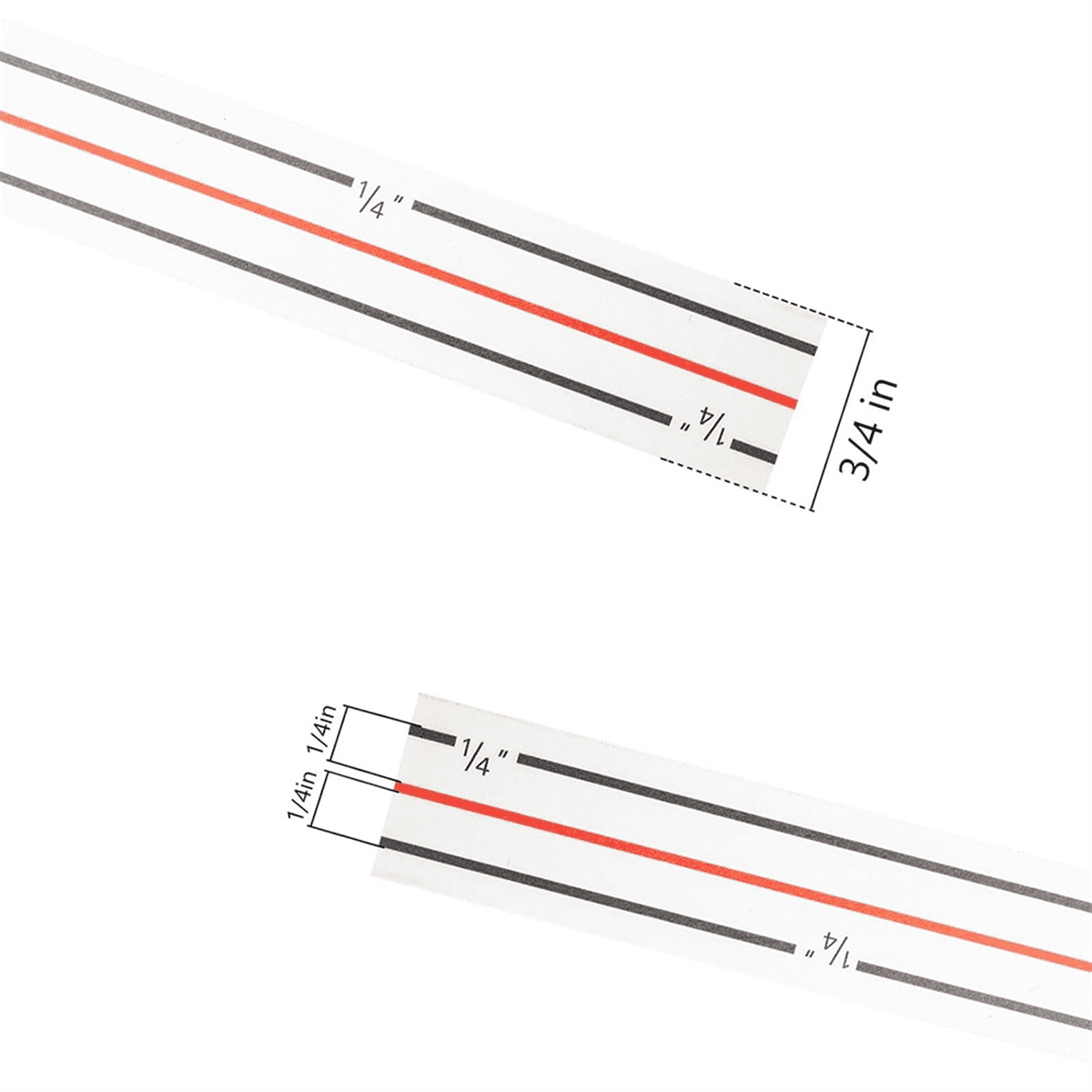 4pcs Seamingly Seam Guide Instruction Tool Sewing Basting Tape Machine ...