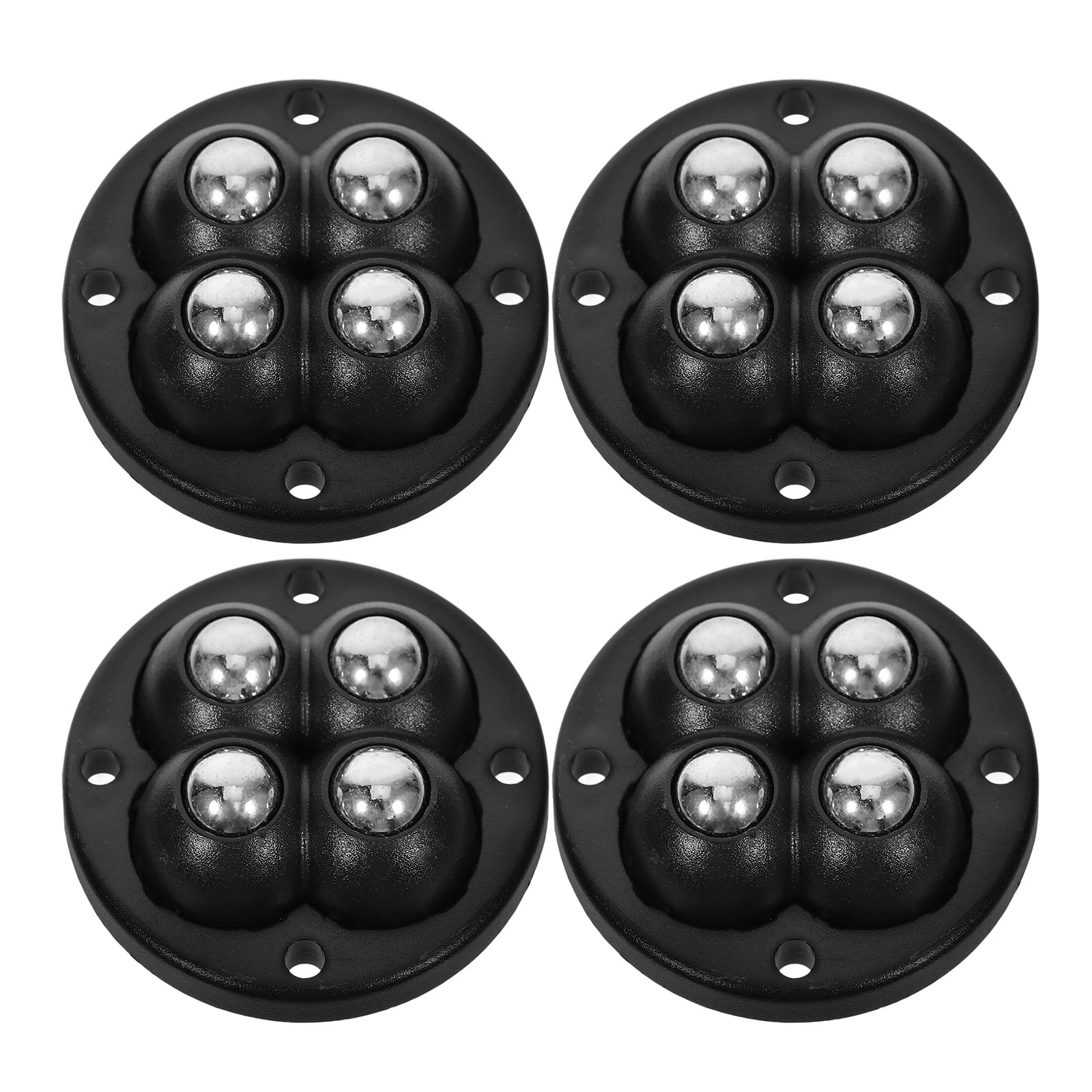 4pcs Self Adhesive Caster Wheels Small Appliance Rollers Wheels 360 ...