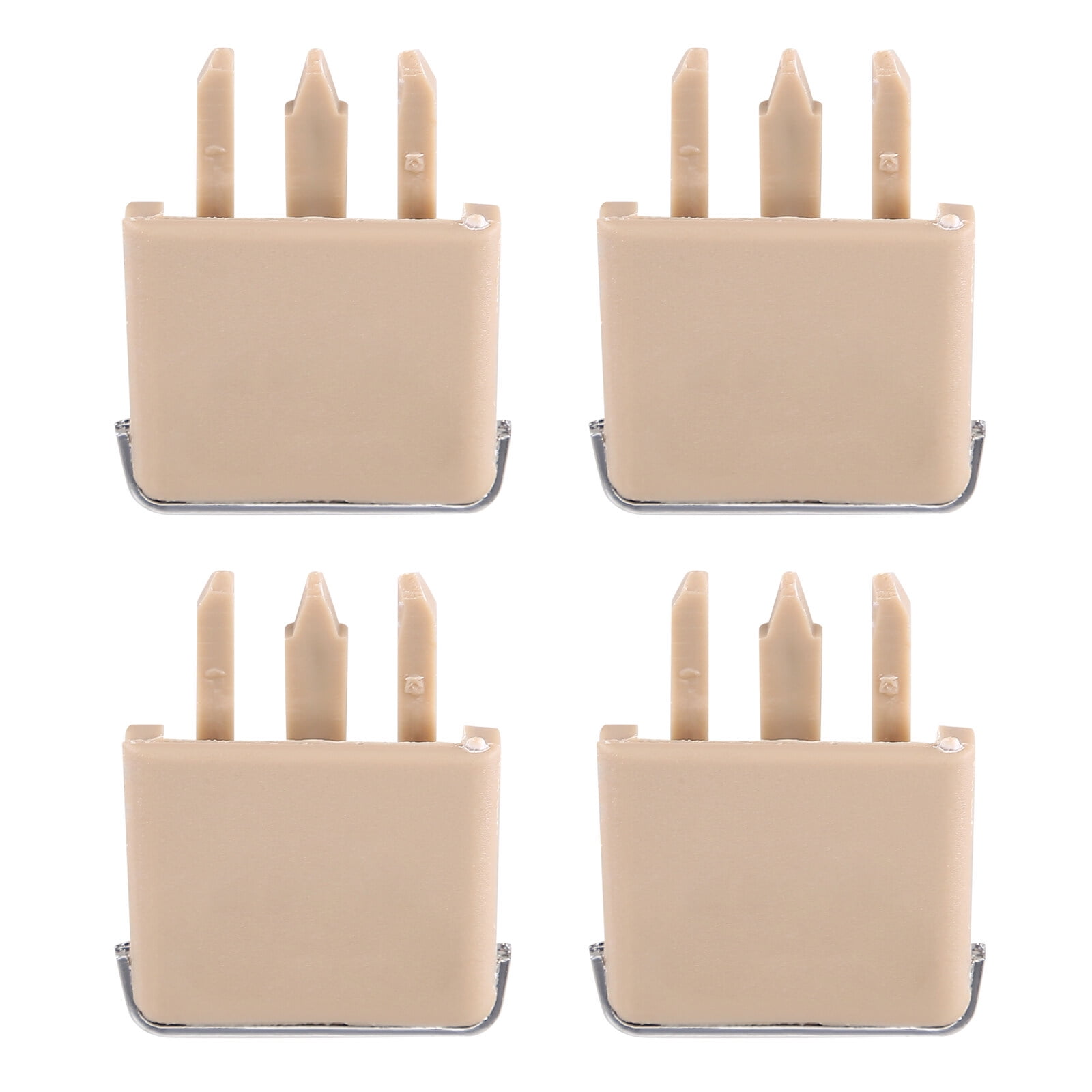 4pcs/Set Beige Auto Air Conditioning A/C Vent Blade Slice Clip Kit ...