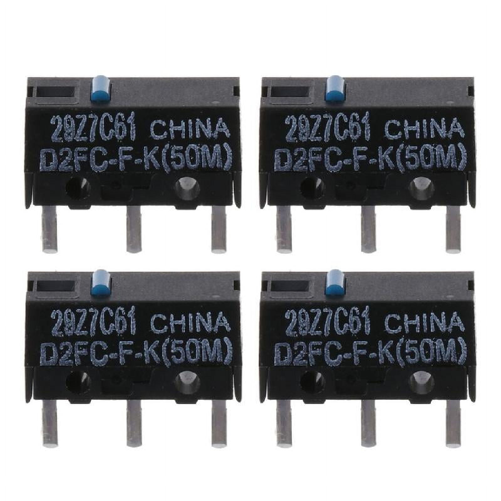 4pcs/Set D2FC-F-K (50M) Mouse Micro Switches Micro Switch for MX G ...