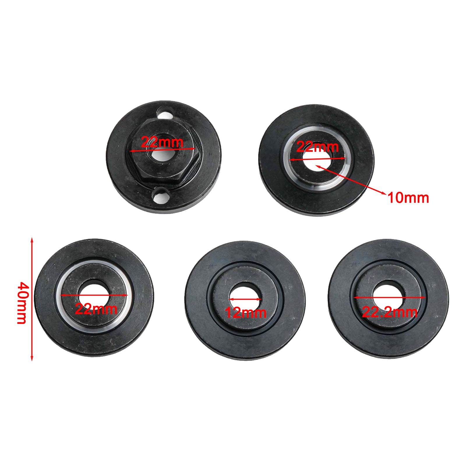 4pcs/Set M10 Thread Replacement Angle Grinder Metal Pressure Plate ... 4pcs/Set M10 Thread Replacement Angle Grinder Metal Pressure Plate ...