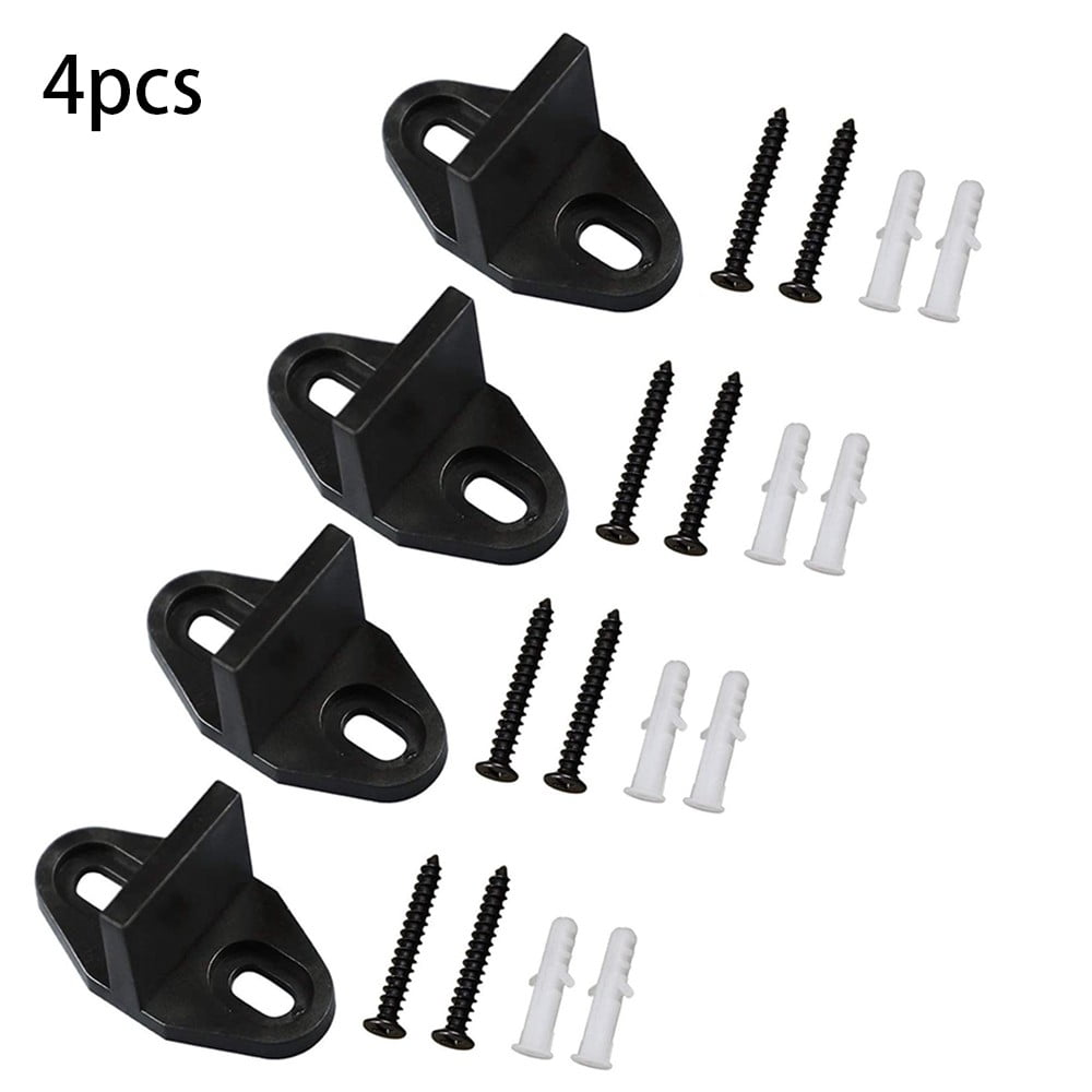4pcs Set T-Guide Floor Guide For Sliding Barn Door Hardware Accessories ...