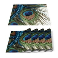 Fennco Styles Unique Dream Catcher Fringe Cotton Placemats 14-inch ...