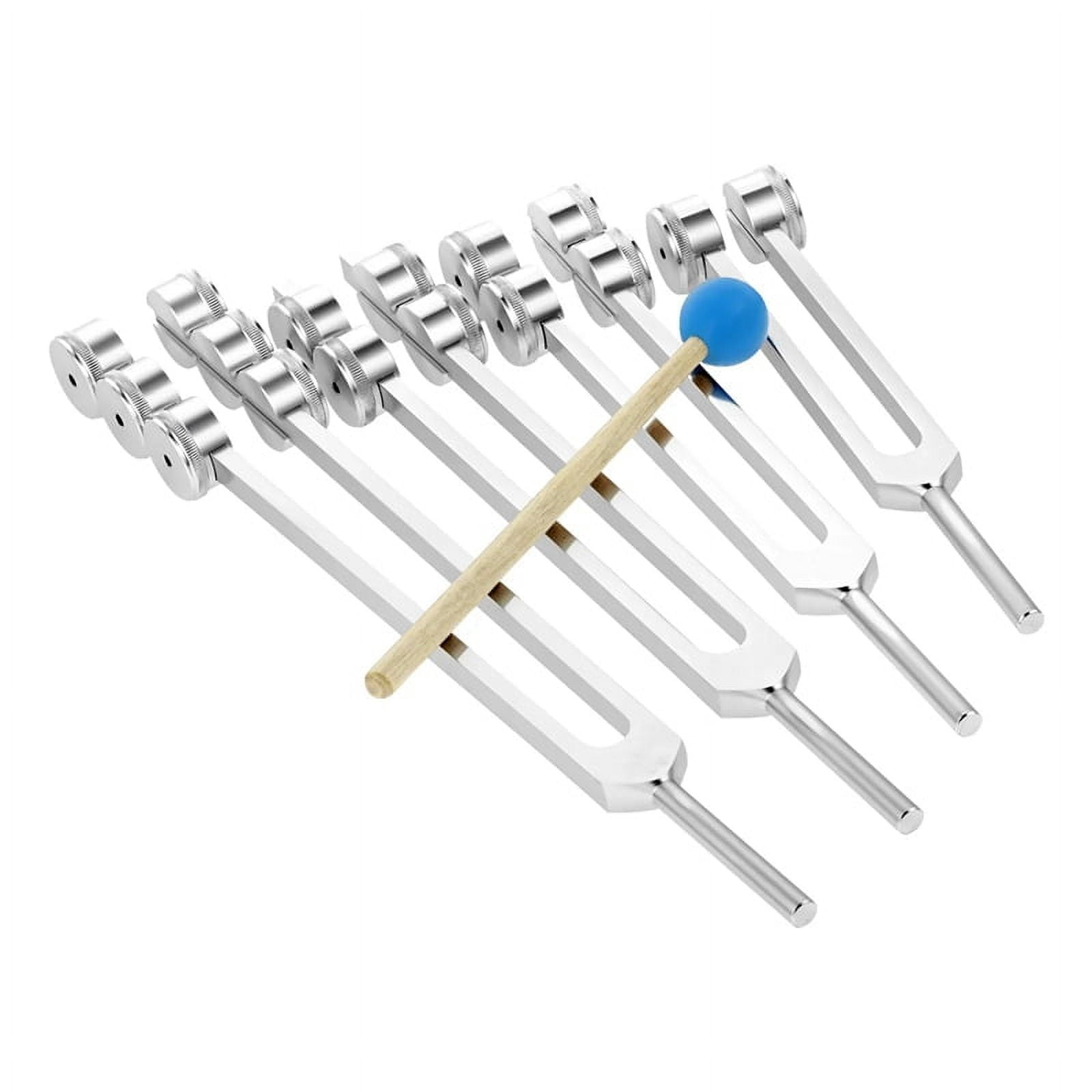 4pcs/Set Tuning Forks 32/48/64/128 Hz with Hammer for Nervous System ...
