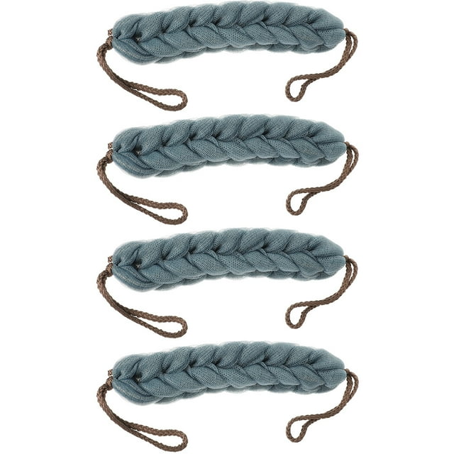 4pcs Shower Back Scrubbers Stretchable Exfoliating Back Scrubber Body ...