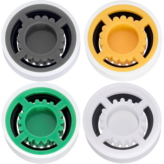 4pcs Shower Head Flow Restrictor, 1.8/2.0/2.5/3.0 GPM Shower Head Water ...