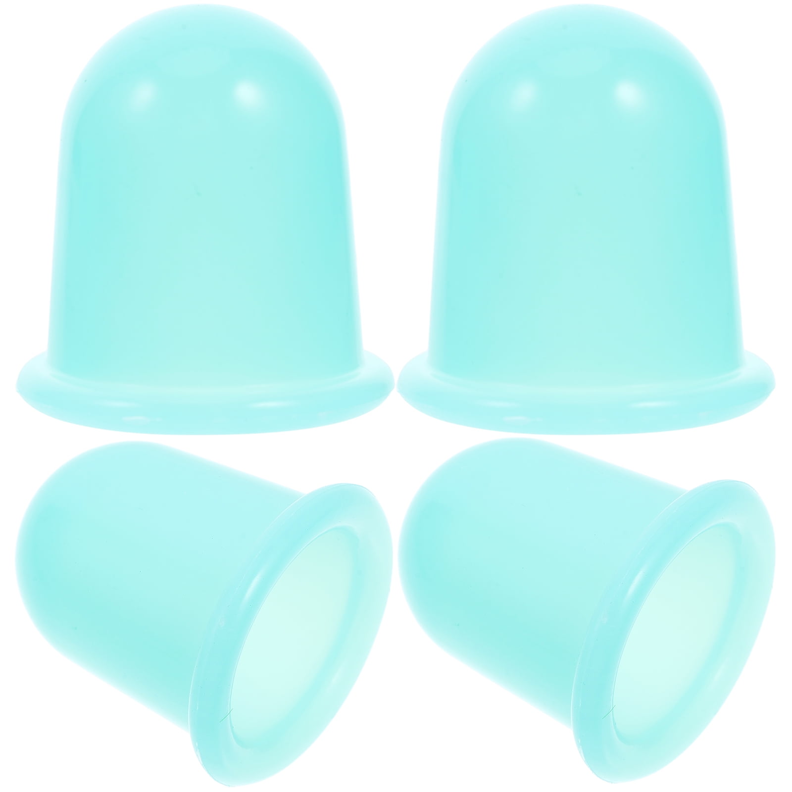 4pcs Silicone Cupping Set Vacuum Suctions Massage Cups For Body ...