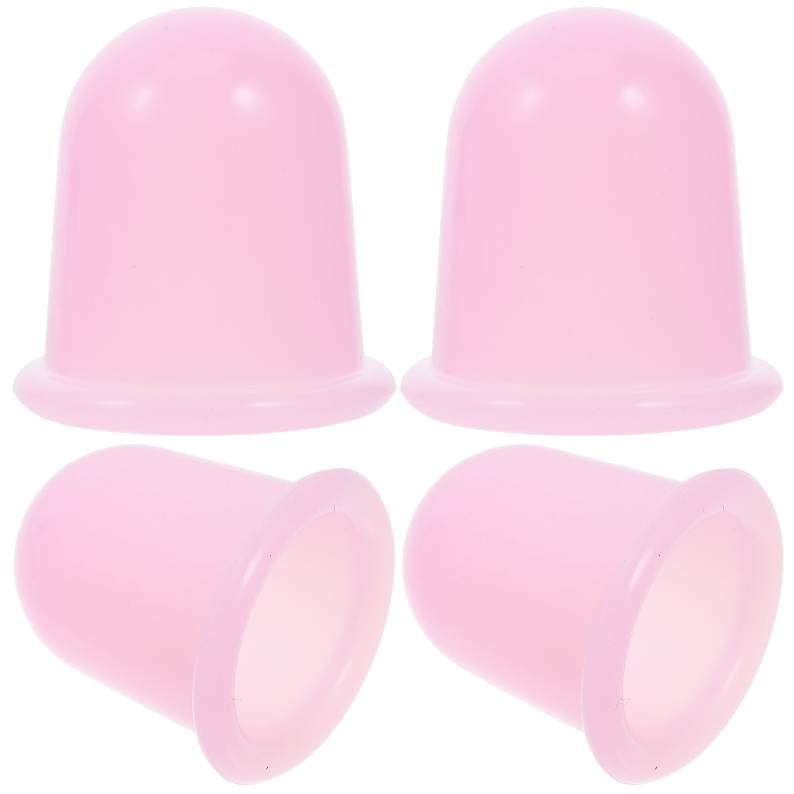 4pcs Silicone Cupping Set Vacuum Suctions Massage Cups For Body ...