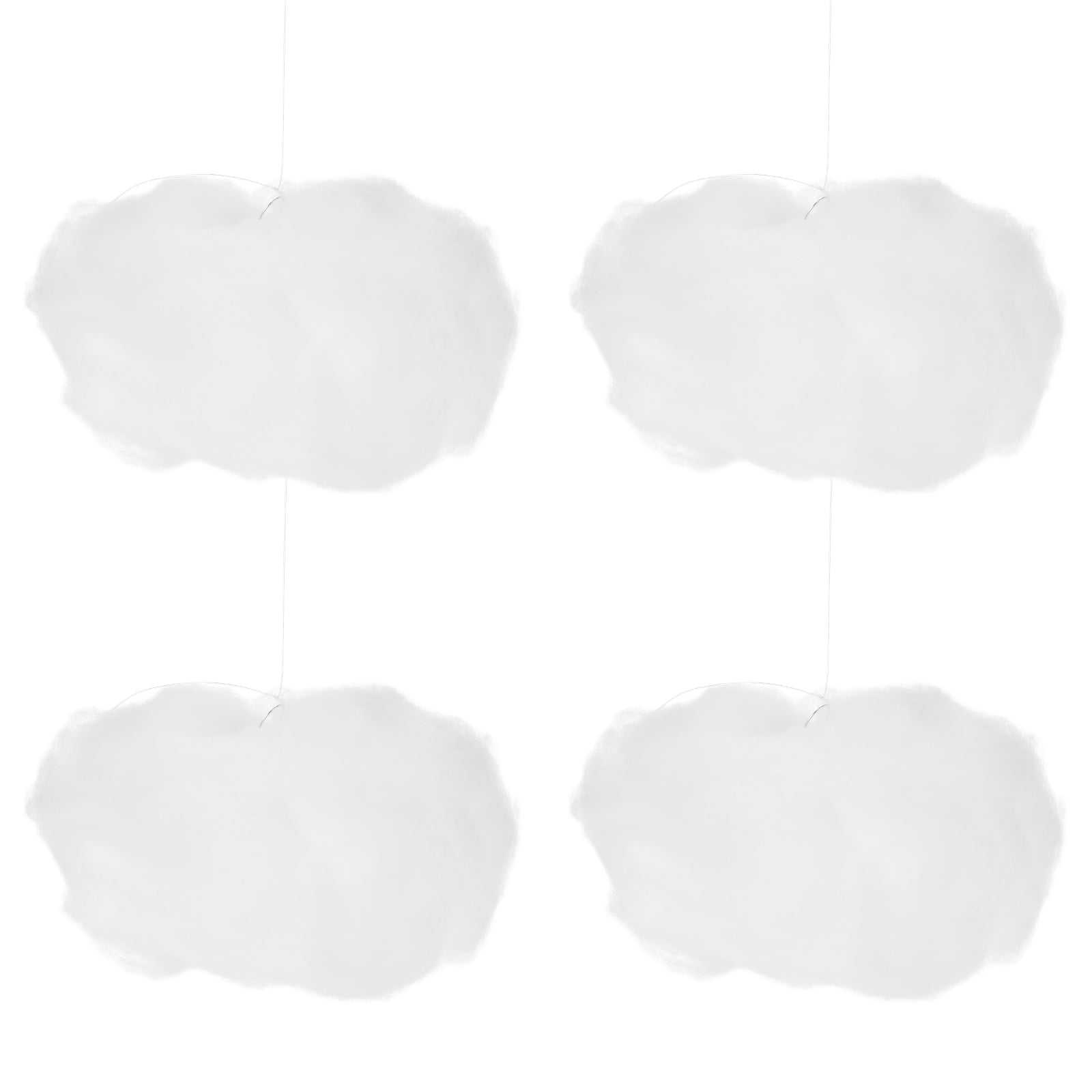 4pcs Simulation Clouds Home Cloud Decorations Cloud Shaped Pendants DIY ...