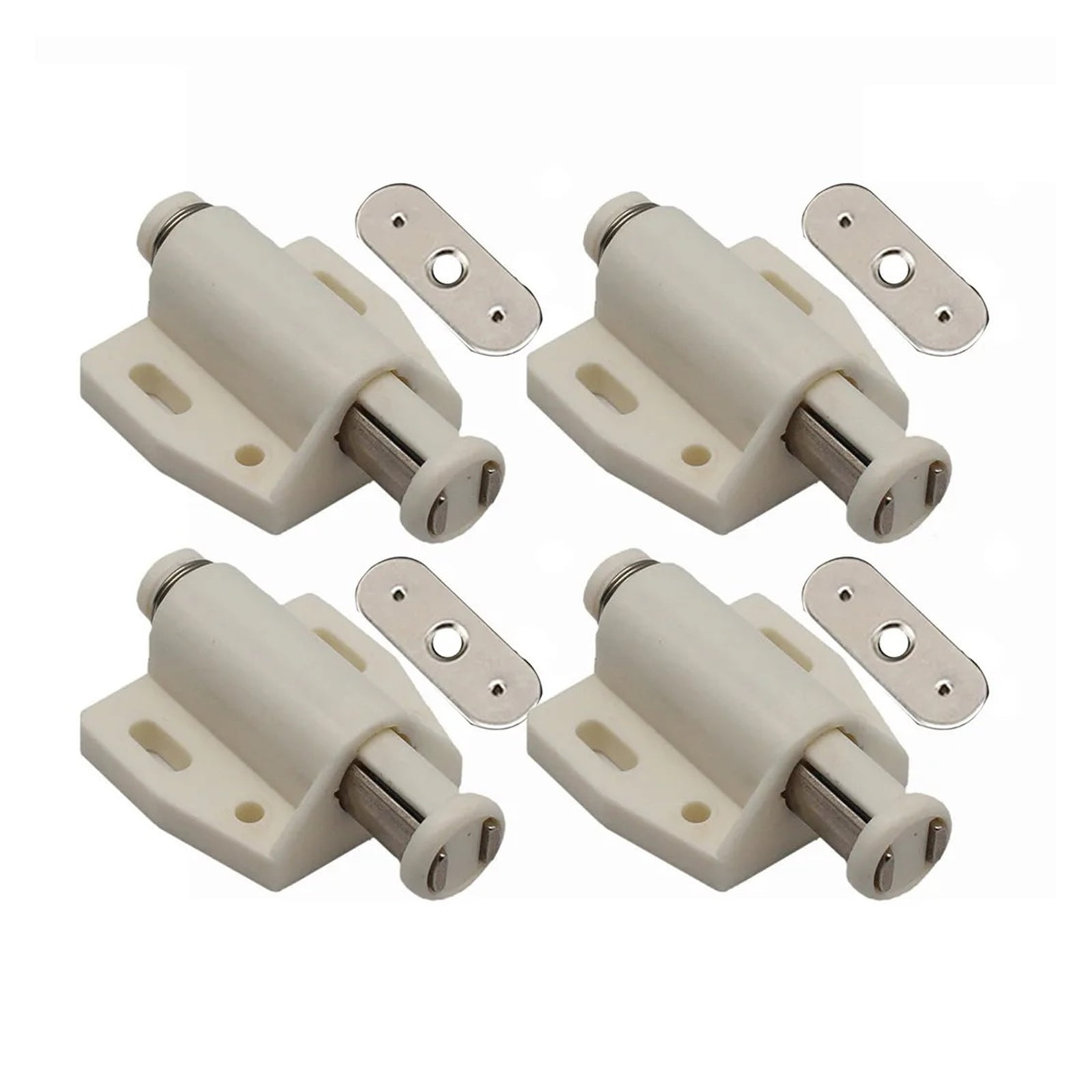 4pcs Single Magnetic Pressure Push To Open Touch Latch Cabinet Cupboard ...