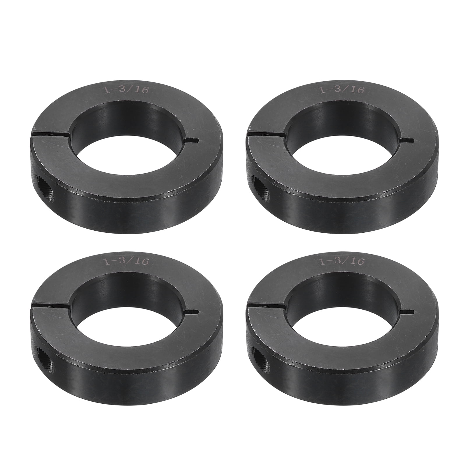 4pcs Single Split Shaft Collar 1-3/16" Bore One-Piece Clamping Collar ...