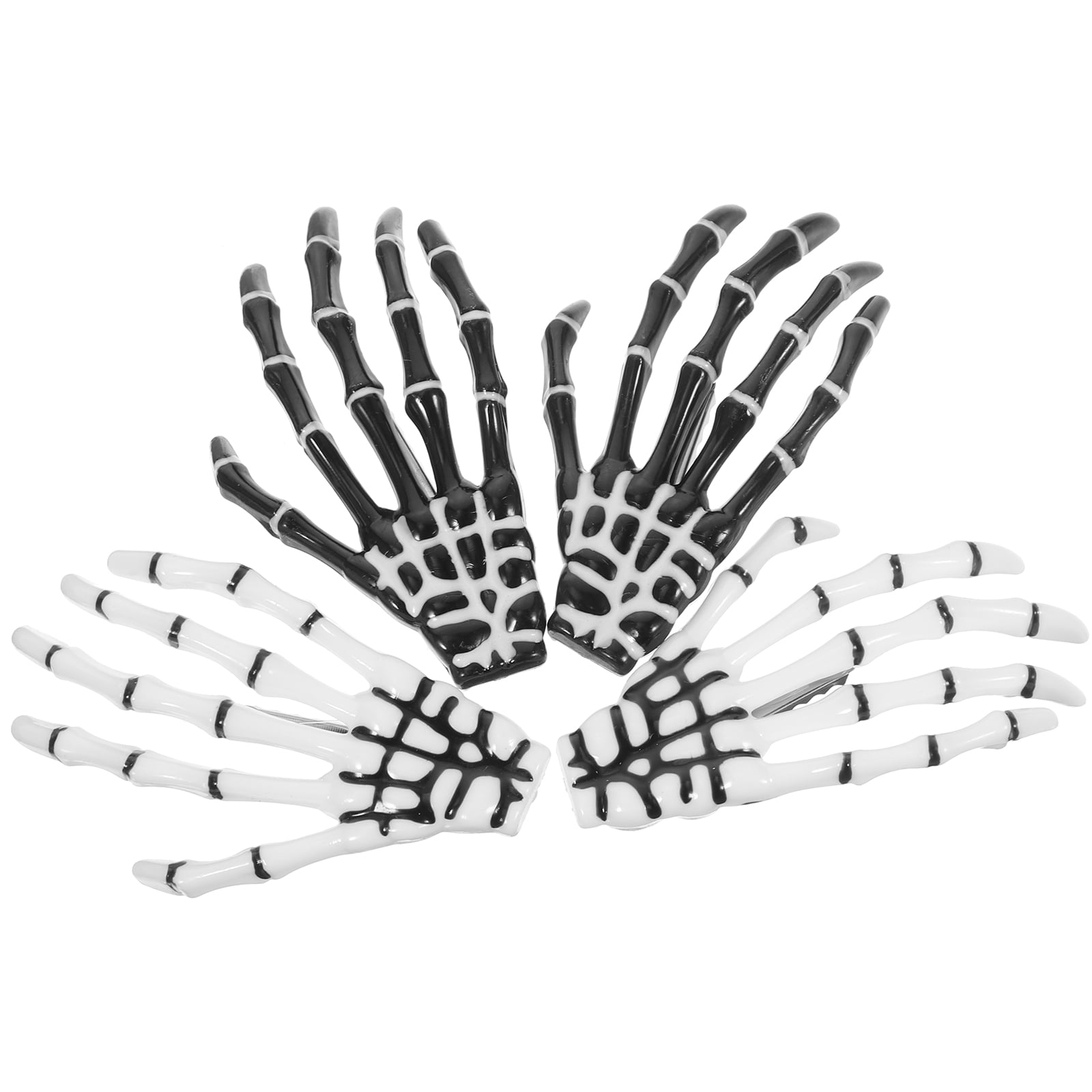 4 Pcs Women Pumpkin Hair Clips Durable Hairpin Punk Headdress - Walmart.com