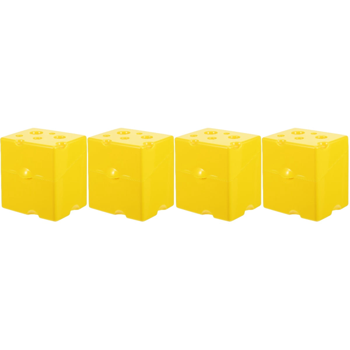4pcs Sliced Cheese Storage Container Cheese Slice Holder Plastic Butter ...