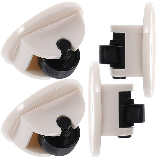 4pcs Small Caster Wheels Adhesive Non Swivel Casters Mini Wheels ...