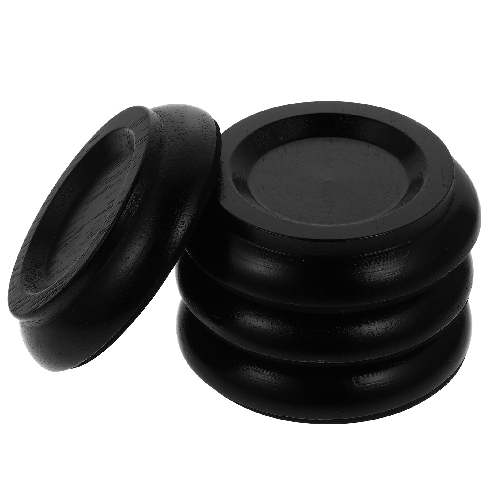 4pcs Solid Wood Grand Piano Foot Pads Non-slip Anti-noise Piano Foot ...