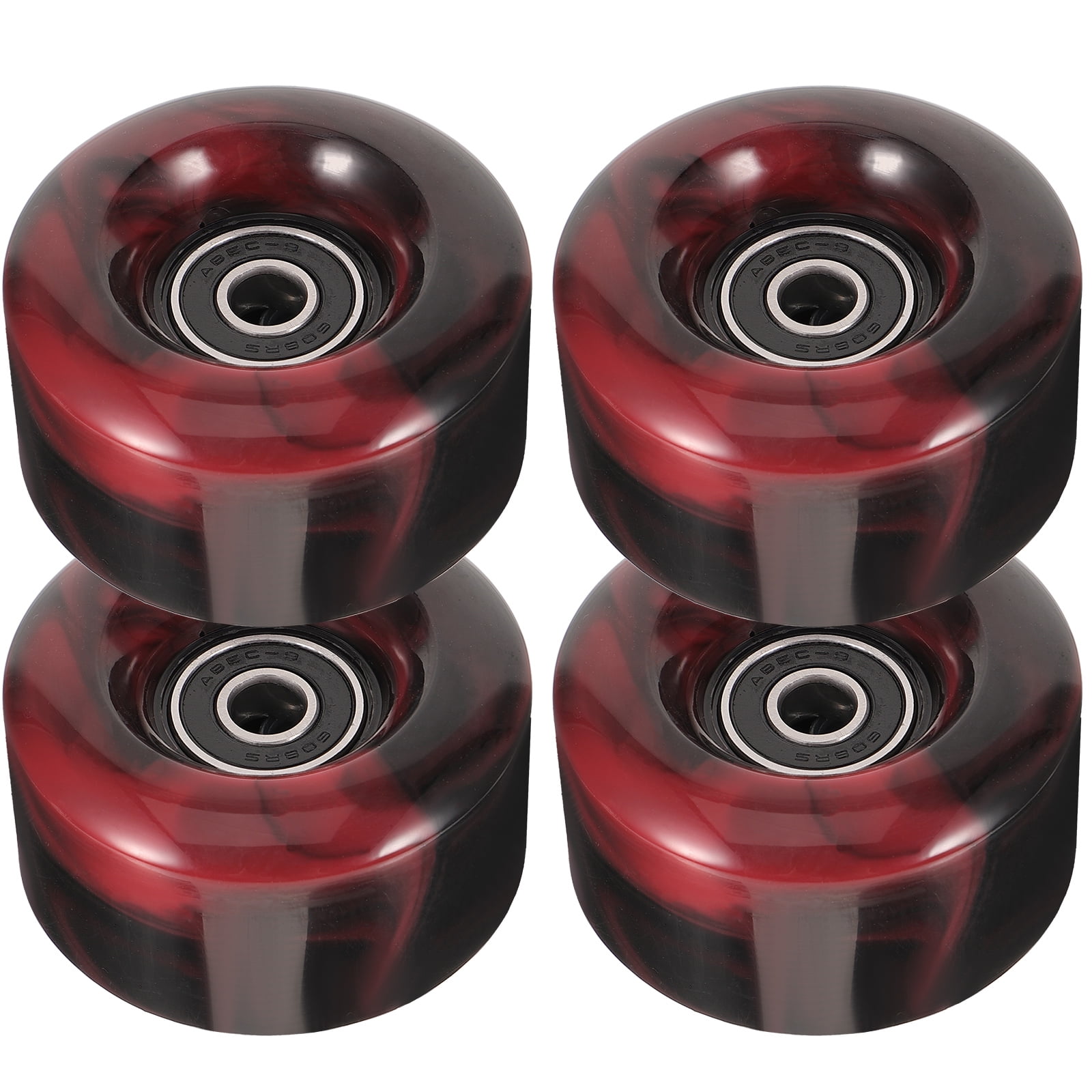 RENACLIPY Assorted Color PU Skateboard Wheels Replacement Set for Drift ...