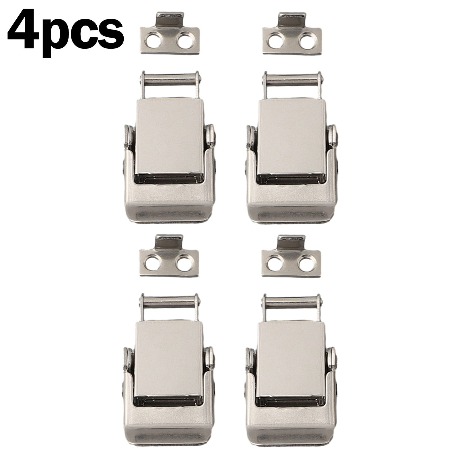 4pcs Spring Hinge Lock Stainless Steel Hinge Duckbill Buckle For ...