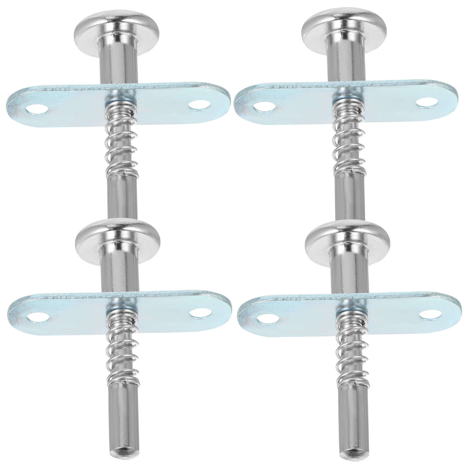 4pcs Spring Loaded Latches Plunger Latches Spring Latches for Bed Small ...