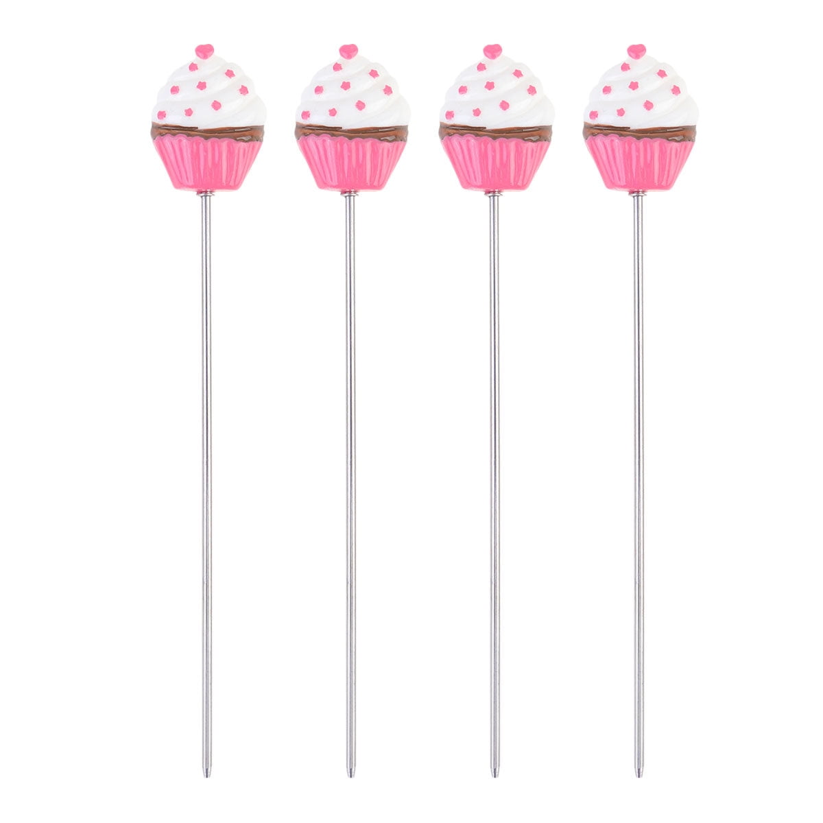 FOMIYES Cake Tester Stainless Steel Assorted Color 4Pcs 6.9x1.2x0.4In ...