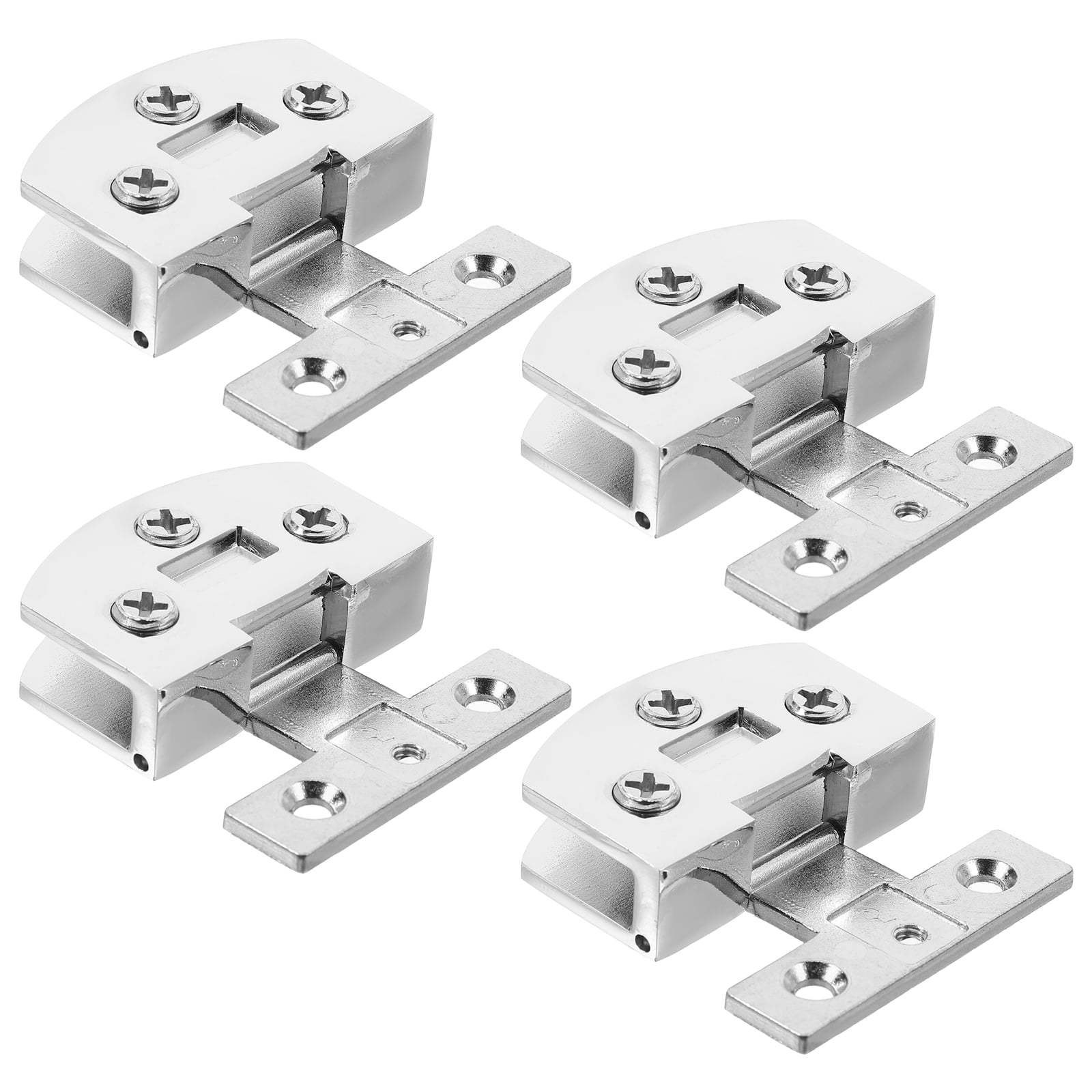 4pcs Glass Door Hinge Shower Glass Clamp Stainless Steel Glass Doors ...