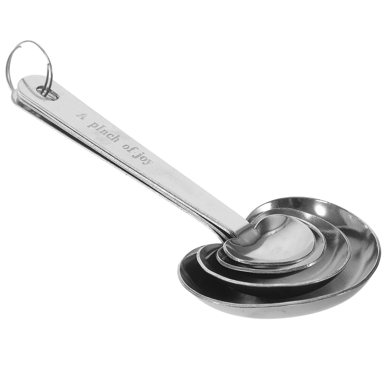 4pcs Stainless Steel Measuring Spoons Tablespoons for Measuring Dry and ...