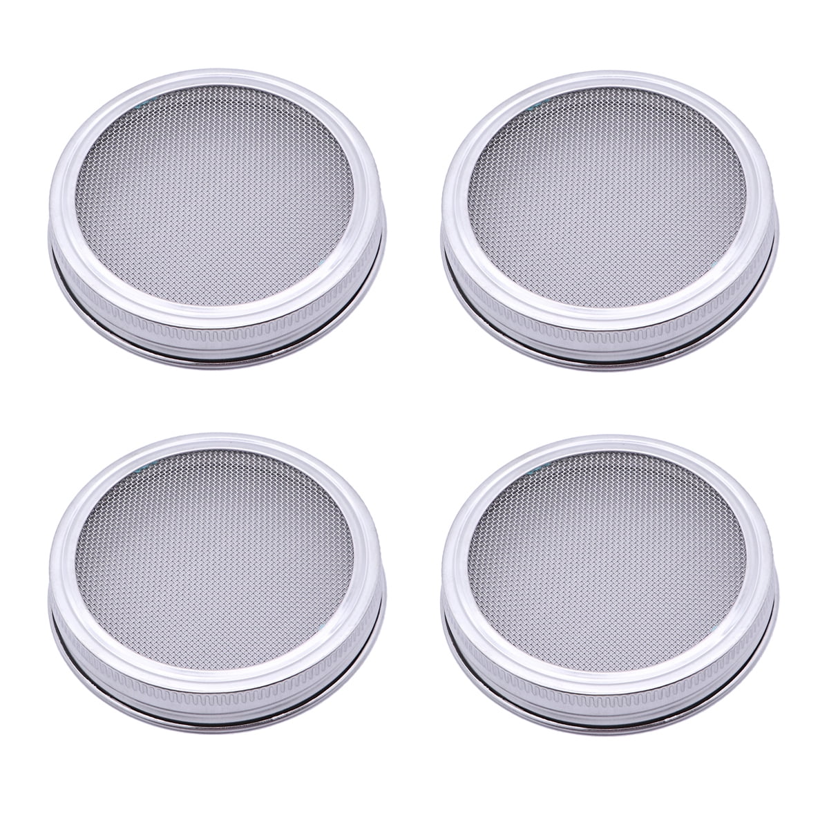 4pcs Stainless Steel Sprouting Screen Sprouting Lids for Round Mouth ...
