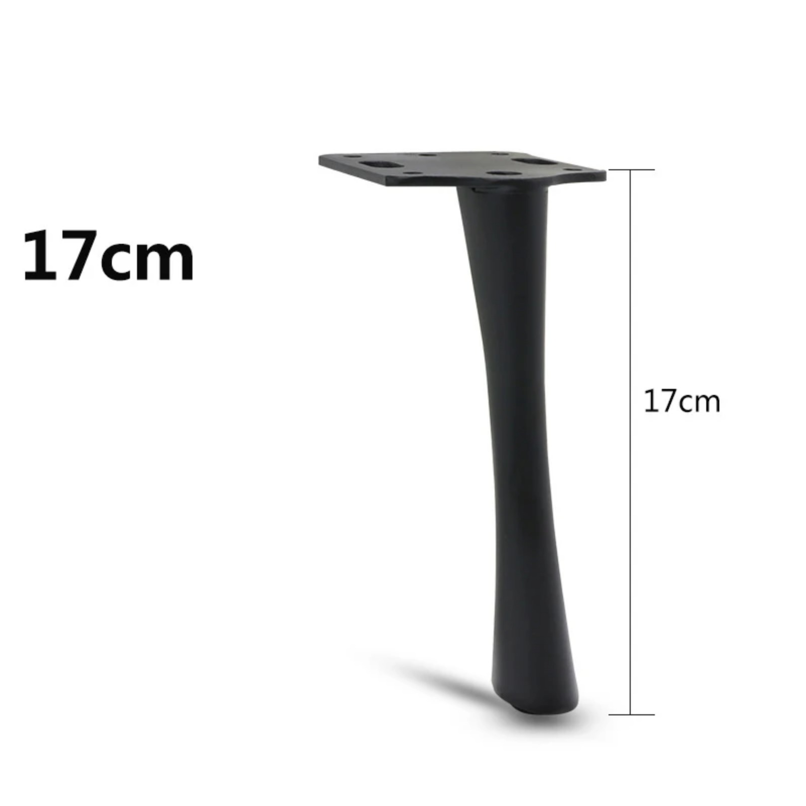 4pcs Stainless steel adjustable furniture feet metal sofa support legs ...