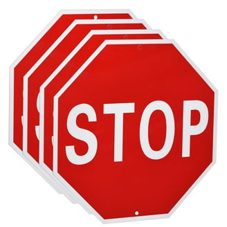 driving stop sign