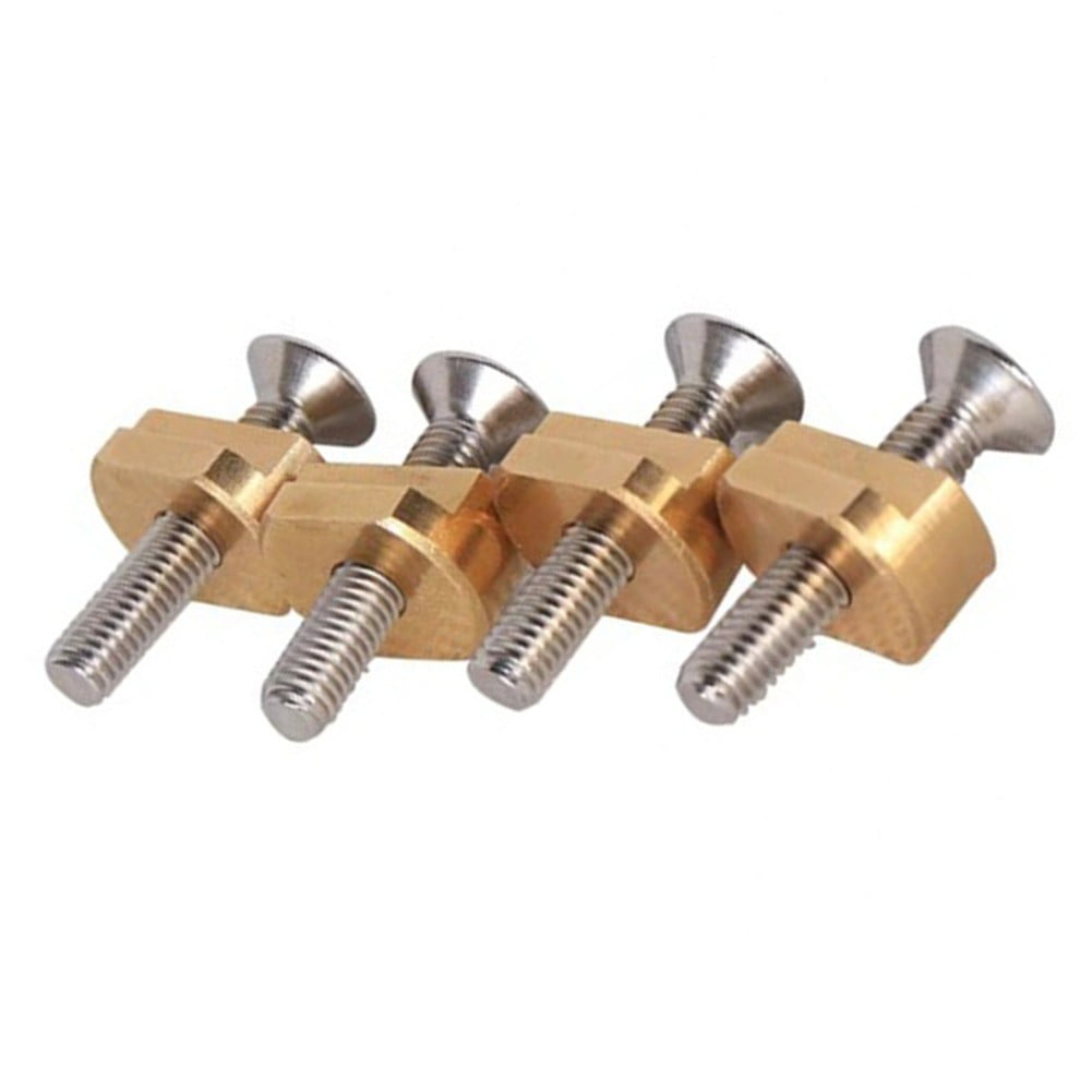 4pcs Surfboard Hydrofoil Mounting T Nuts Bolts Surfboard Foil Screws ...