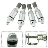 4pcs TPMS Aluminum Valve Stem Service Kit Replacemen For Tire Valves ...