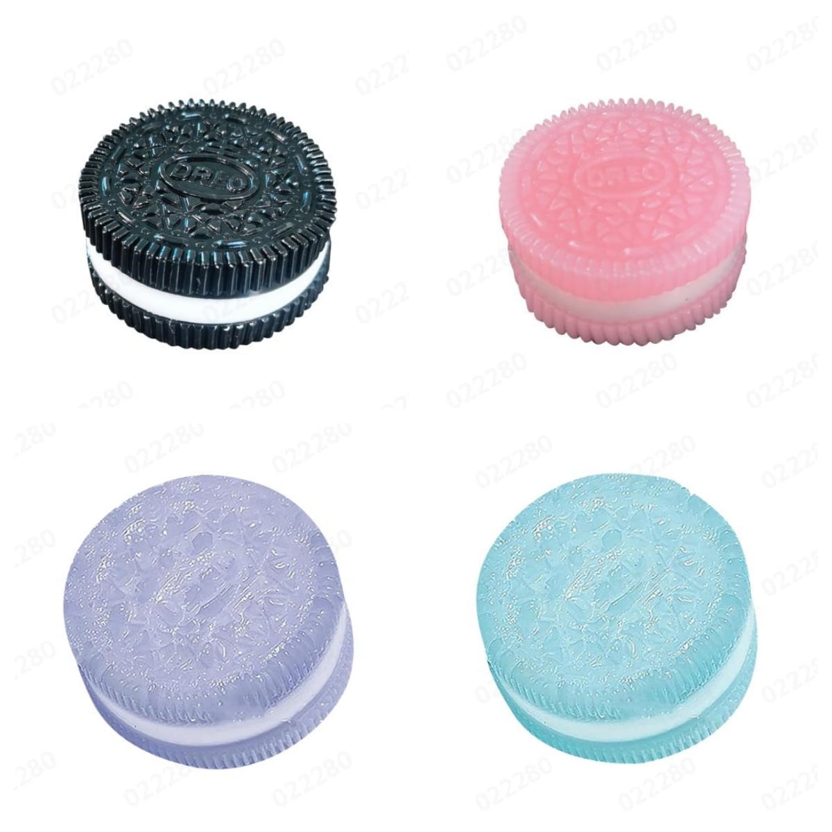 4pcs Taba Squishy Stress Relief Toy, Cookie Squishy Sandwich Biscuits ...