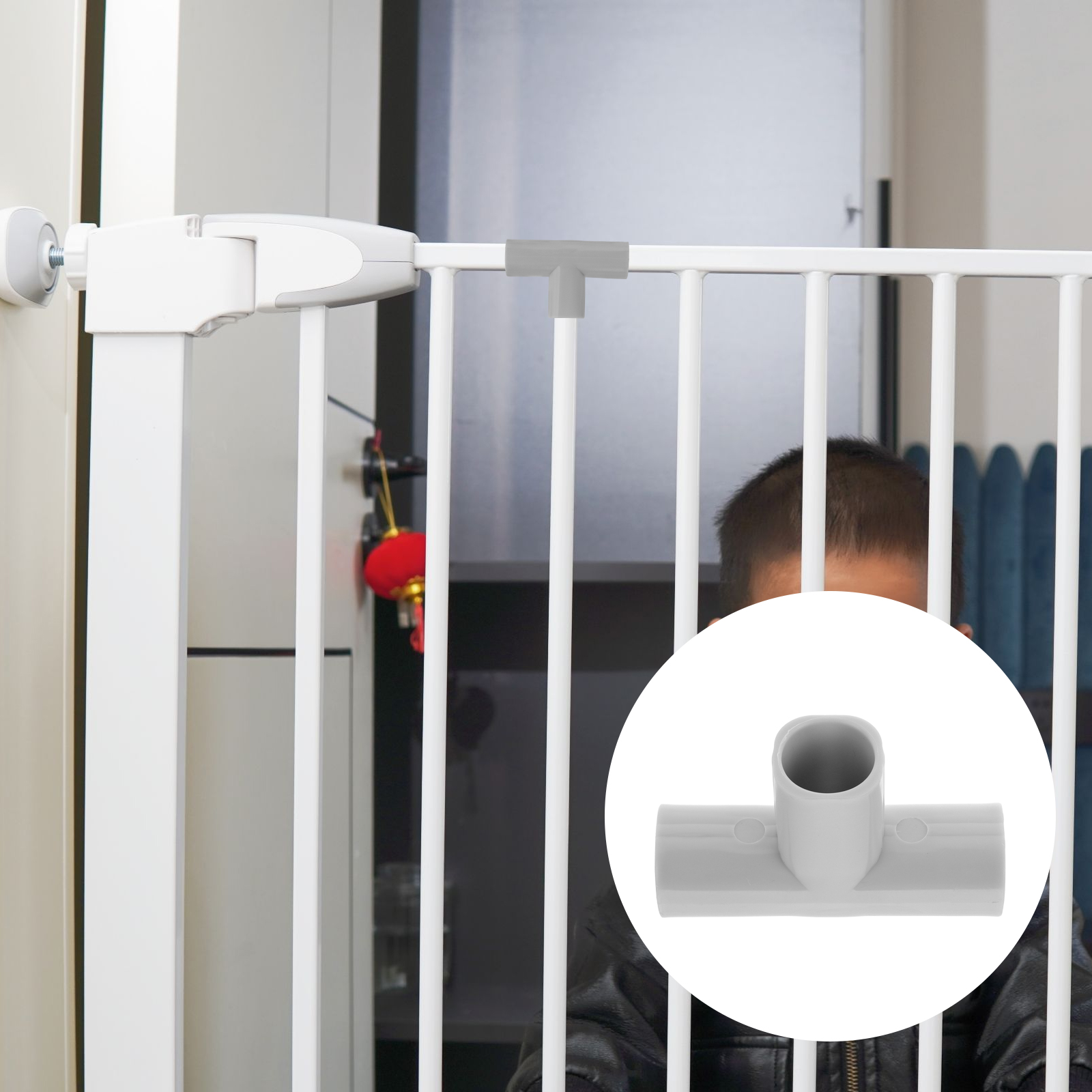 4pcs Tee Pvc Fitting 3 Way Furniture Connectors PVC Corner Fittings ...