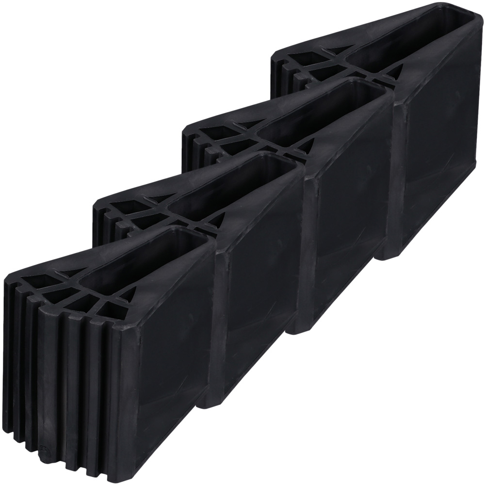 4pcs Telescoping Ladder Stabilizer Step Ladder Feet Covers Extension ...