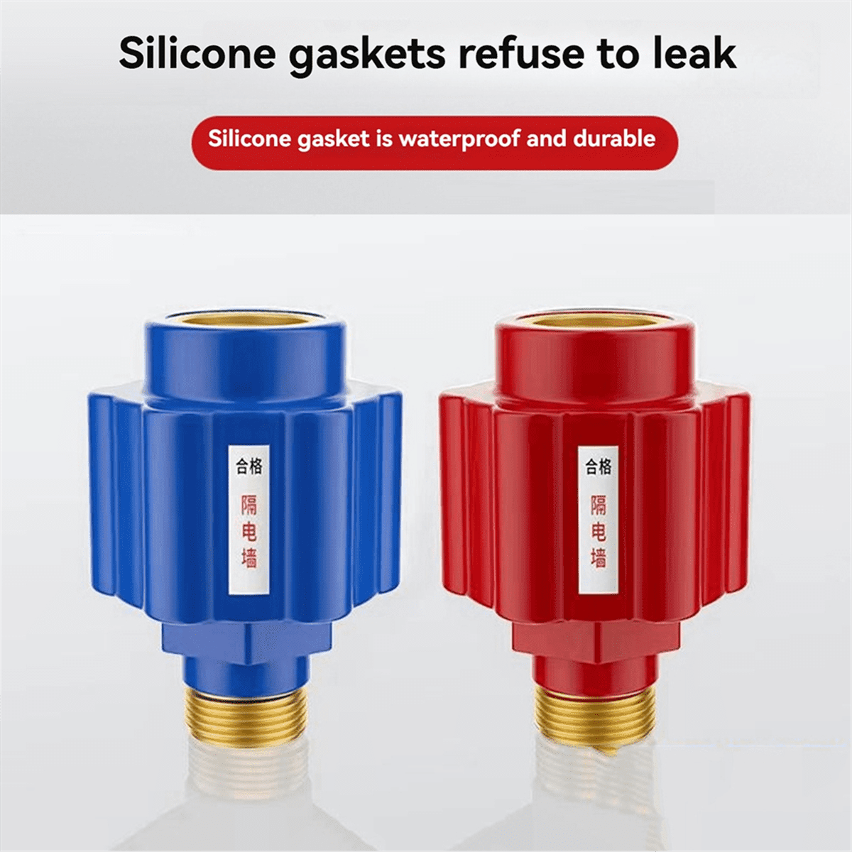 4pcs [Thickened copper teeth] Electric water heater anti-electric wall ...