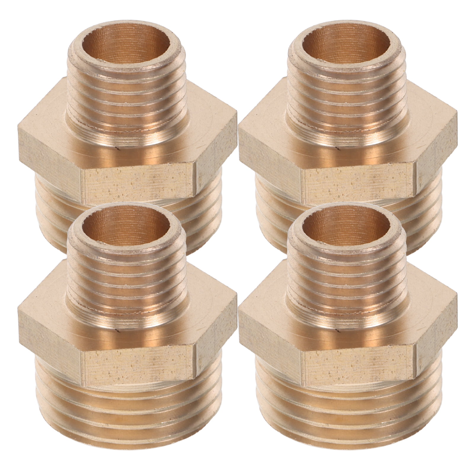 4pcs Threaded Hose Connectors Hose Coupler Garden Hose Connector Water ...