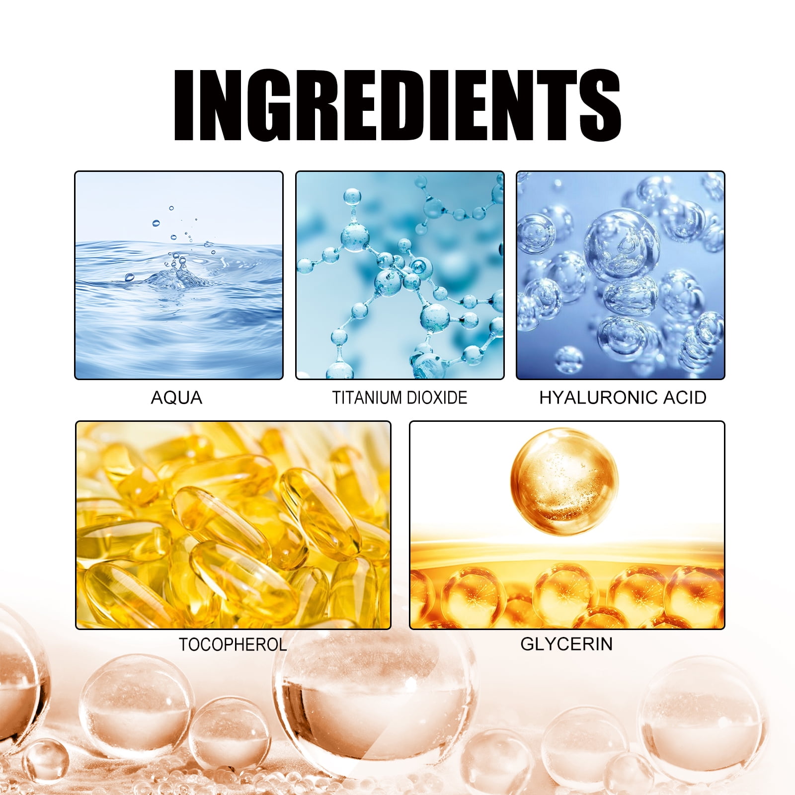 4pcs Three-Color Concealer, Hide Facial Blemishes Tear Gashes Dark ...