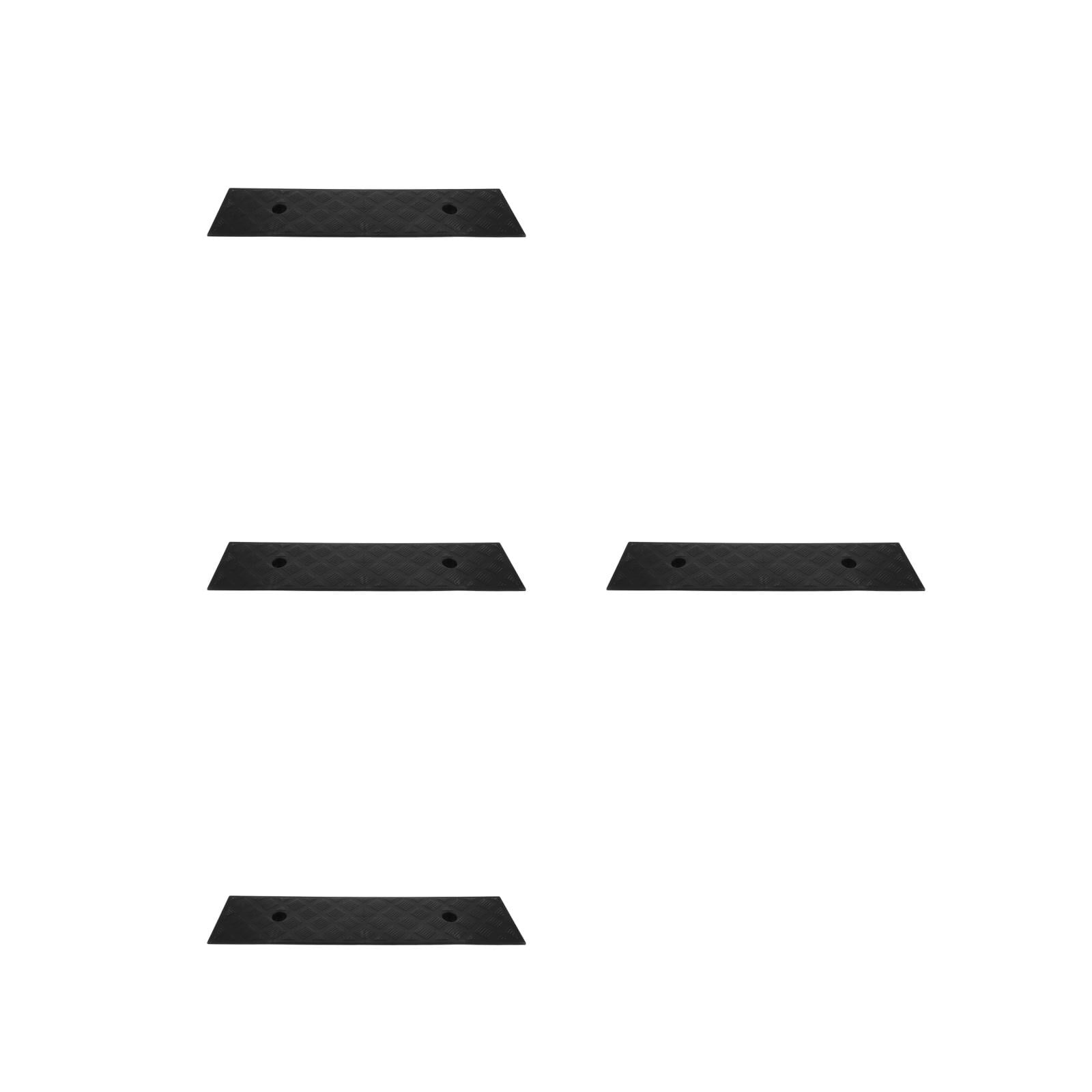 4pcs Threshold Ramp Pad Rise Threshold Ramp Rubber Threshold Ramp ...