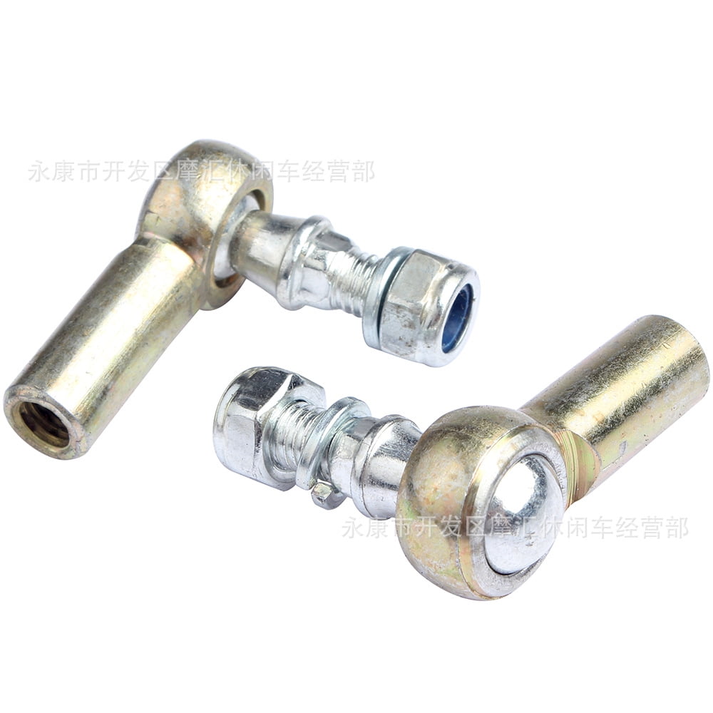 4pcs M8 Threaded Tie Rod Joints - Rocker Arm Tie Rod Ends for ATV, Quad ...