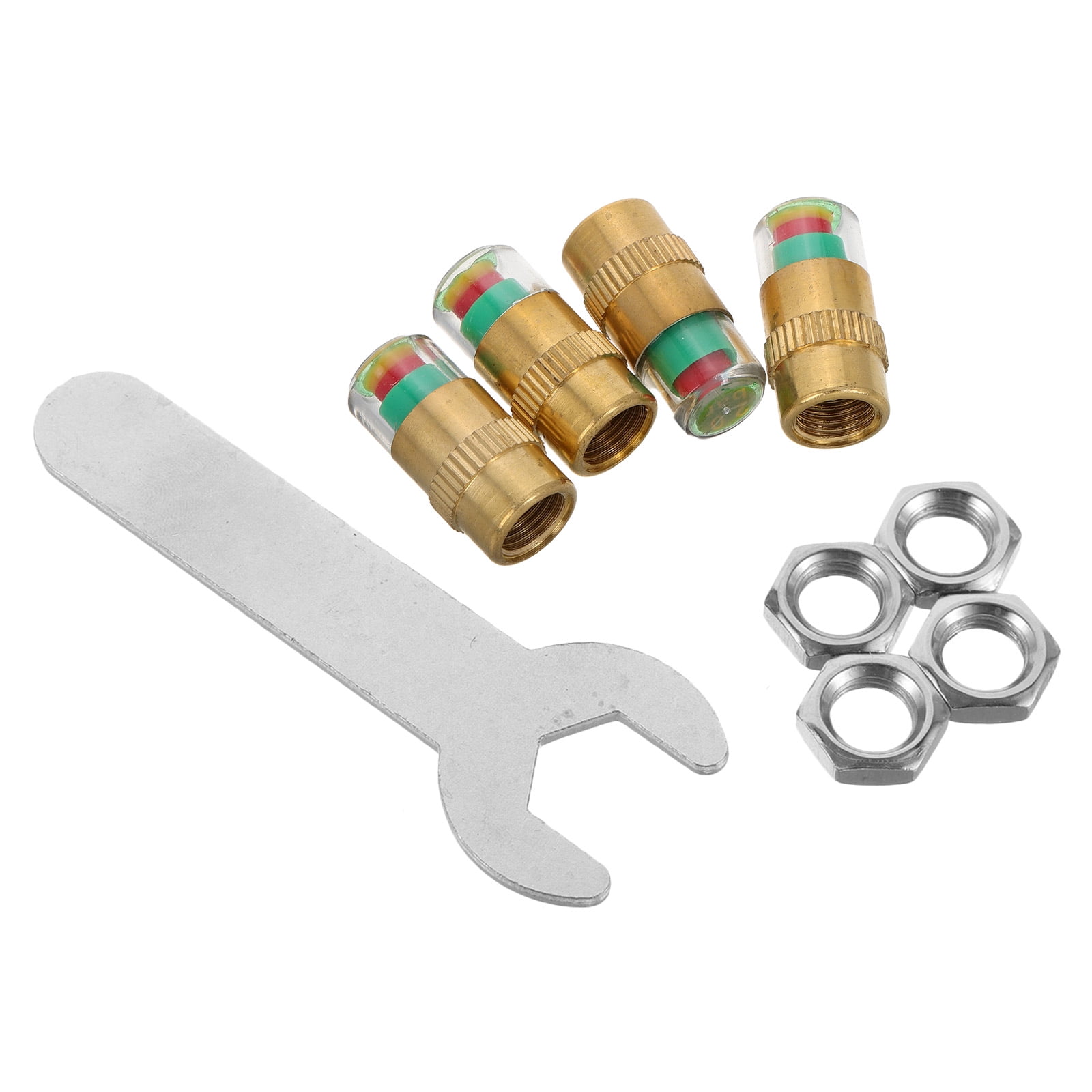 4pcs Tire Pressure Monitor Valve Stem Caps Universal Car Tire Pressure ...