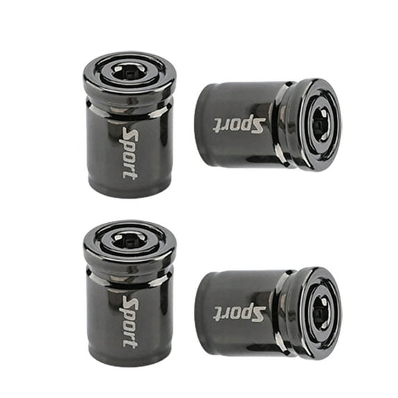 4pcs Tire Valves Stem Caps Anti Theft Protections Easy to Install ...