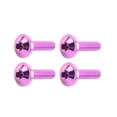 4pcs Titanium Ti M6x30mm Button Torx Head Bolt Screw for Bicycle ...