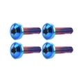 4pcs Titanium Ti M6x45mm Button Torx Head Bolt Screw for Bicycle ...