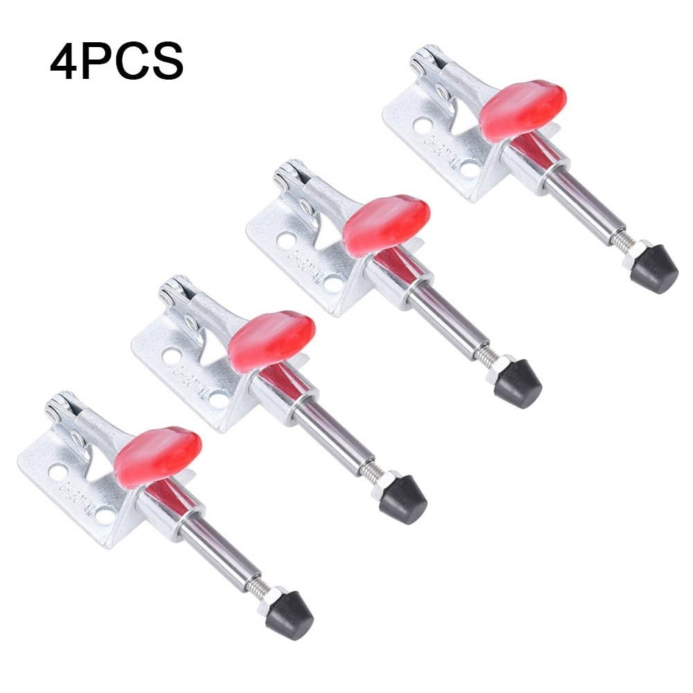 4pcs Toggle Clamps Quick Release Push-pull Clamp Set GH-301AM 45Kg Hand ...