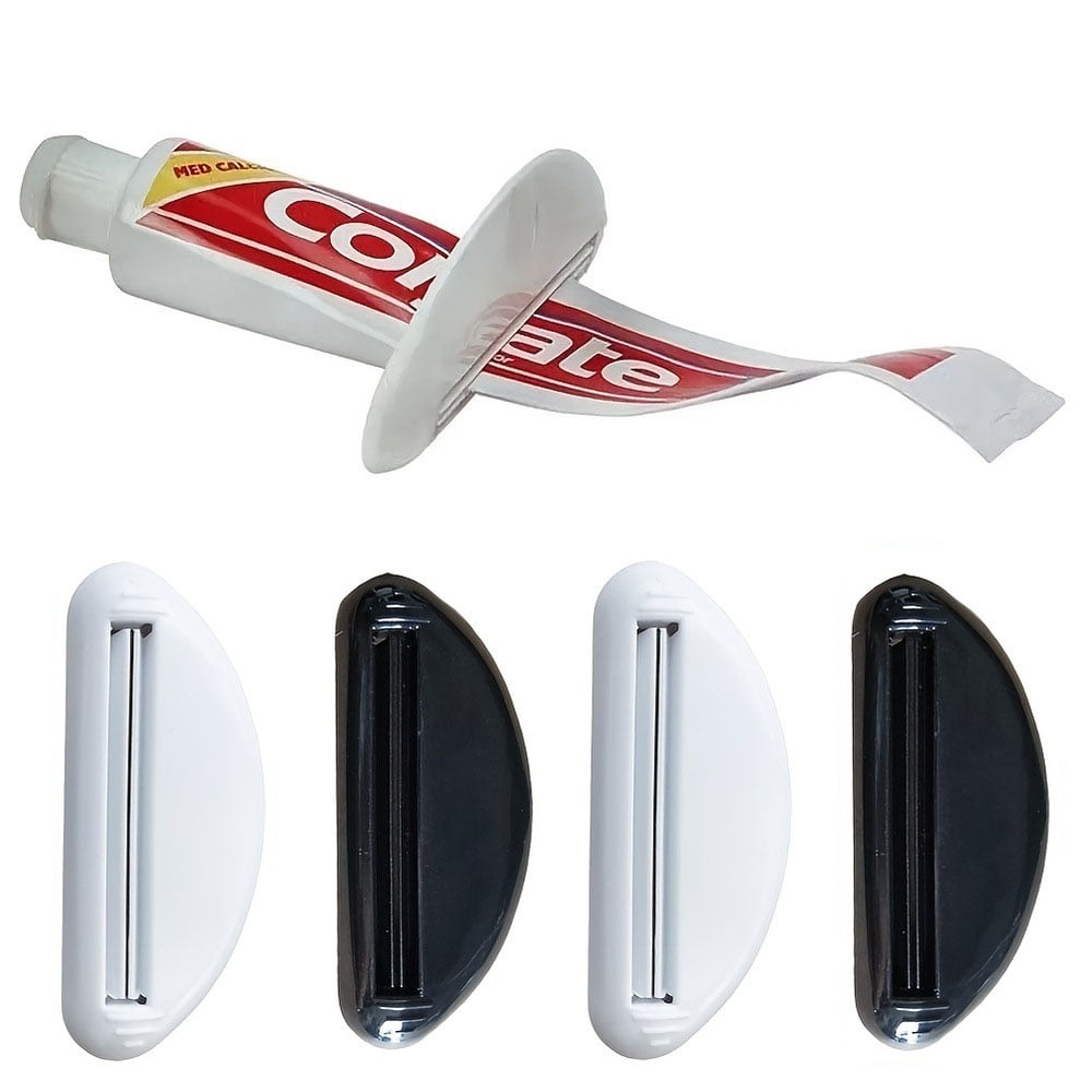 4pcs Toothpaste Tube Squeezer, Plastic Toothpaste Tube Squeezer ...