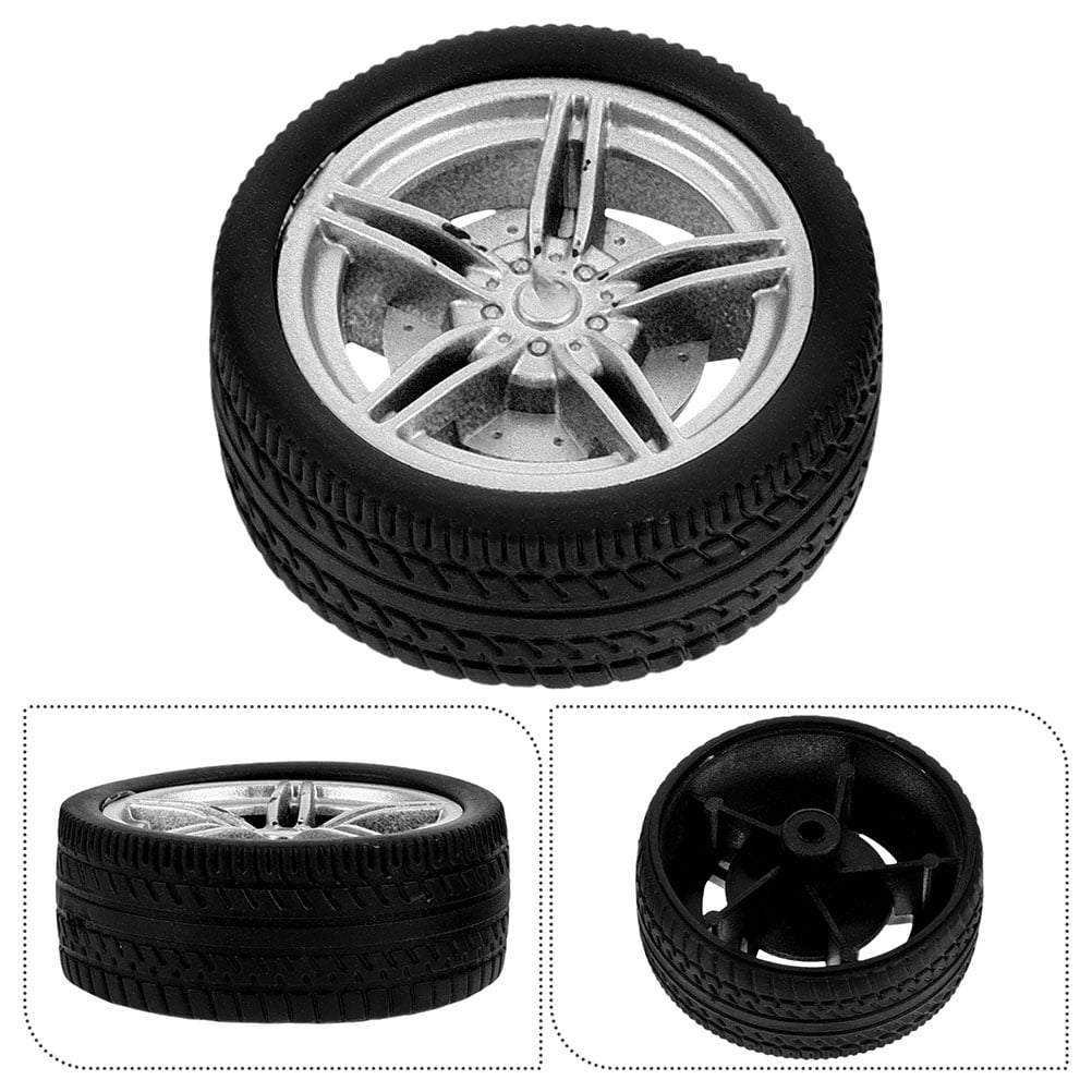 4pcs Toy Wheels Toy Car Wheels Replacement Car Wheels DIY Car Wheels ...